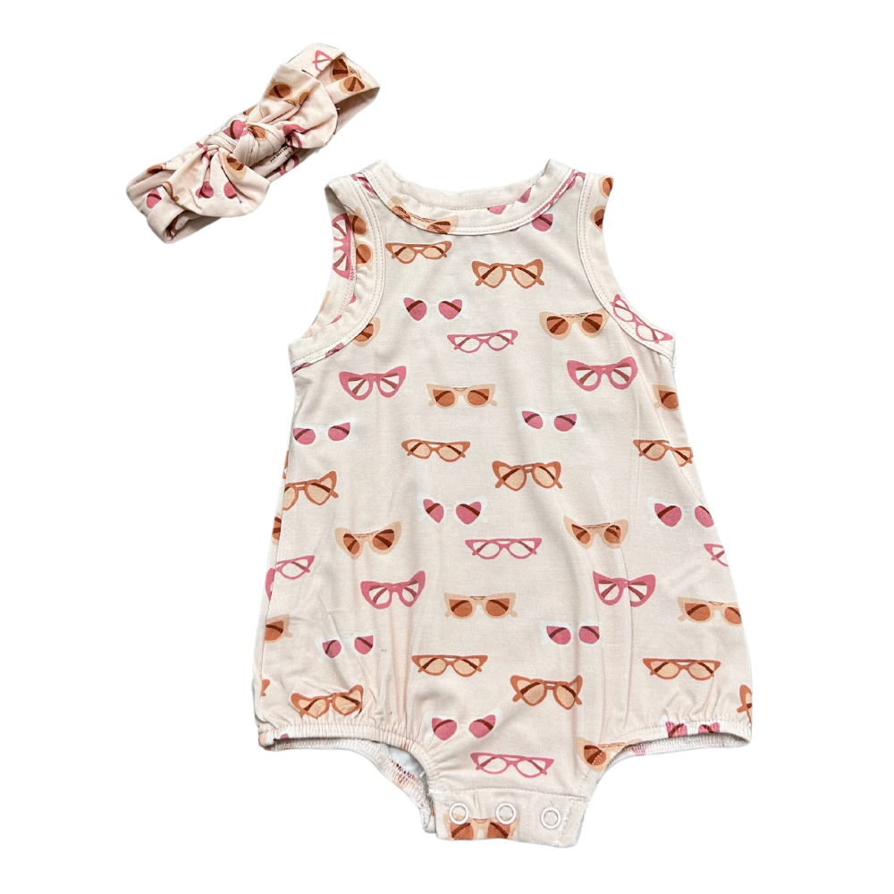 Baby Sprouts Retro Shades Bubble Body Suit | Jade Tank-Springfield, MO