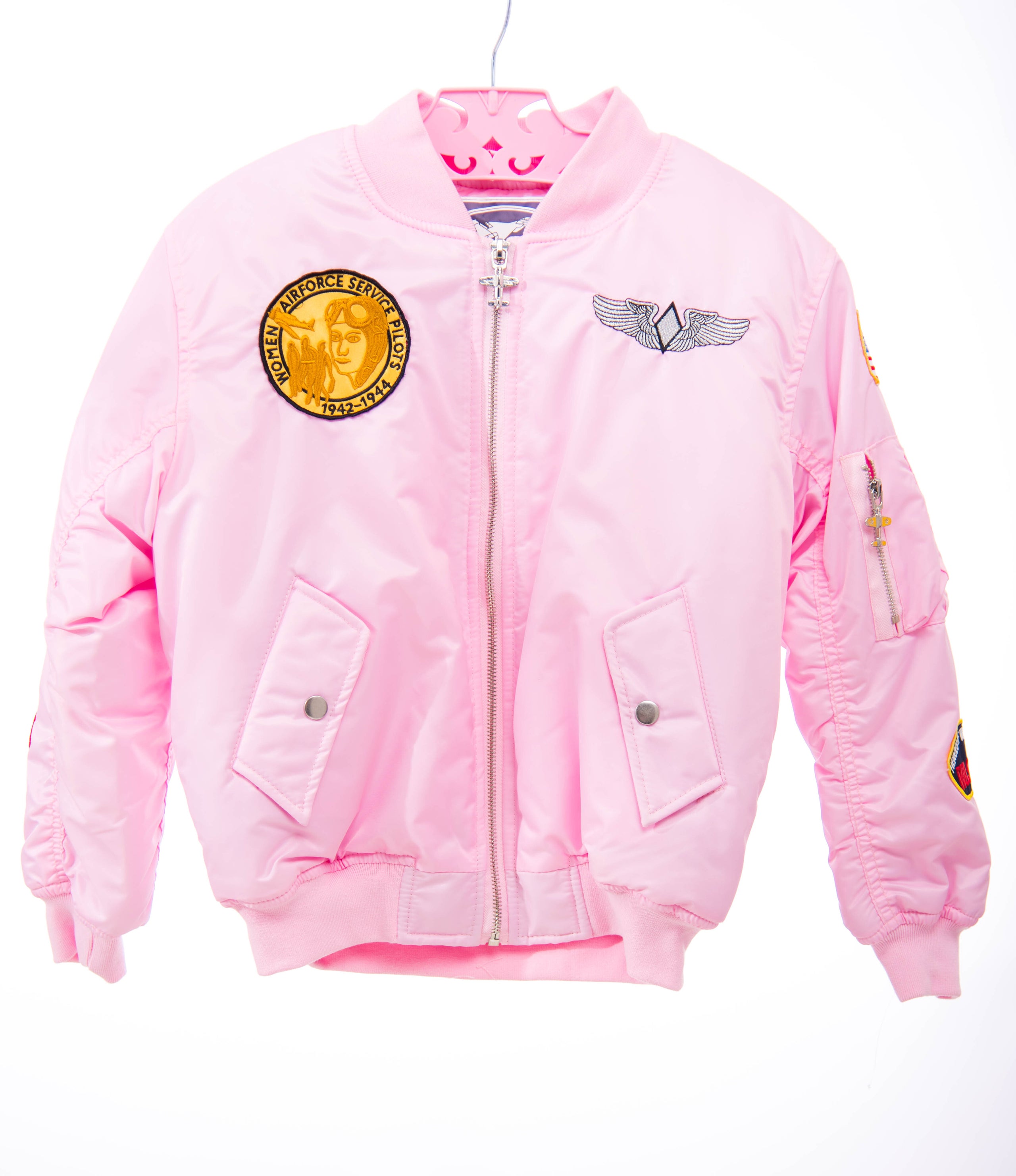 Up & Away Pink Flight Jacket | Jade Tank-Springfield, MO