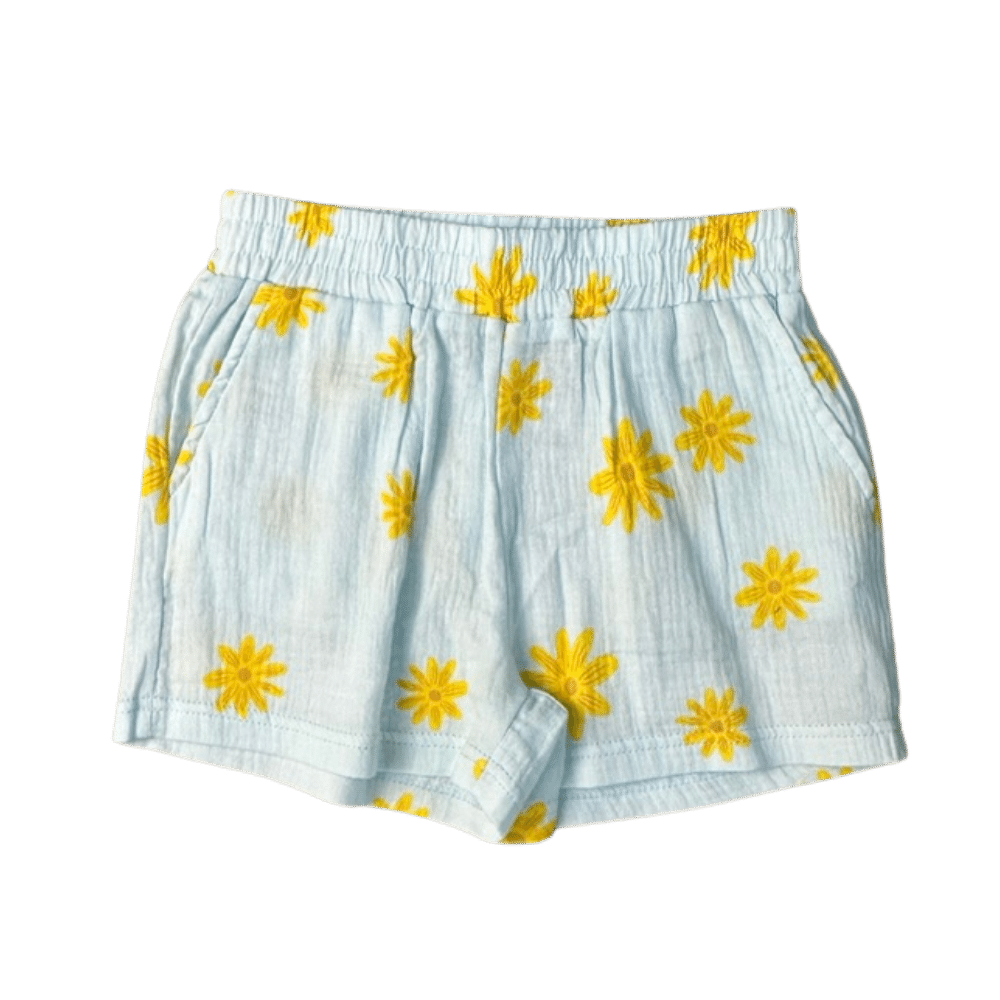 Chaser Light Blue Flower Shorts | Jade Tank-Springfield, MO